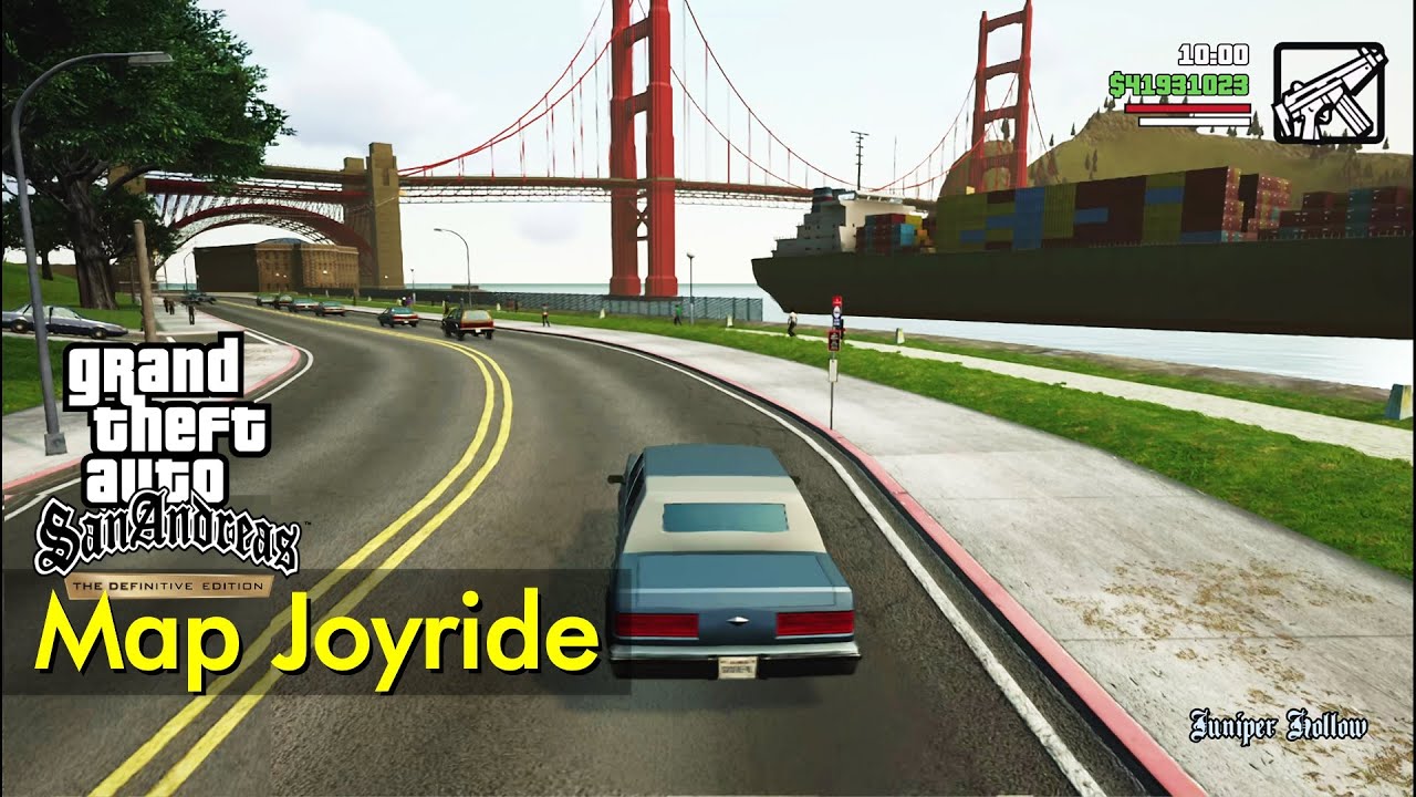 Map joyride (counterclockwise route) | GTA: San Andreas - Definitive ...