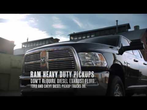 RAM 3500 "No DEF" - No Diesel Exhaust Fluid - YouTube