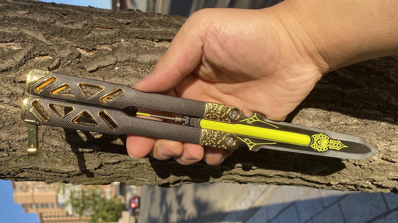 Apex Legends Heirloom Octane Balisong Metal Craft Releasing Review ...