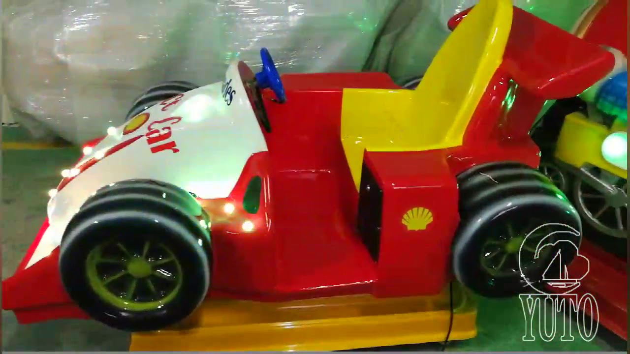 F1 racing car: Kiddie Ride Arcade Machine - YouTube