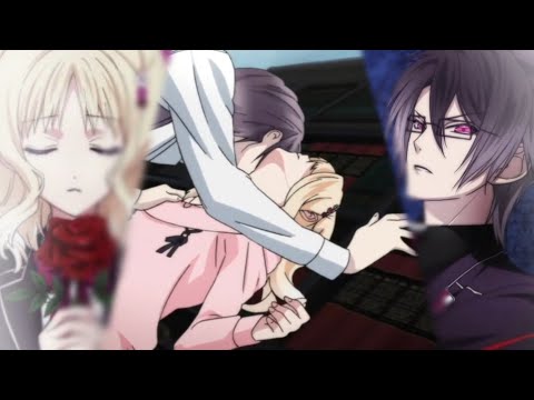 Diabolik Lovers Reiji Bites Yui scene {Eng Dub} 