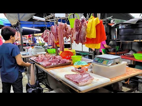 [Real Scene] What you really see in Taman Midah Morning Market - YouTube
