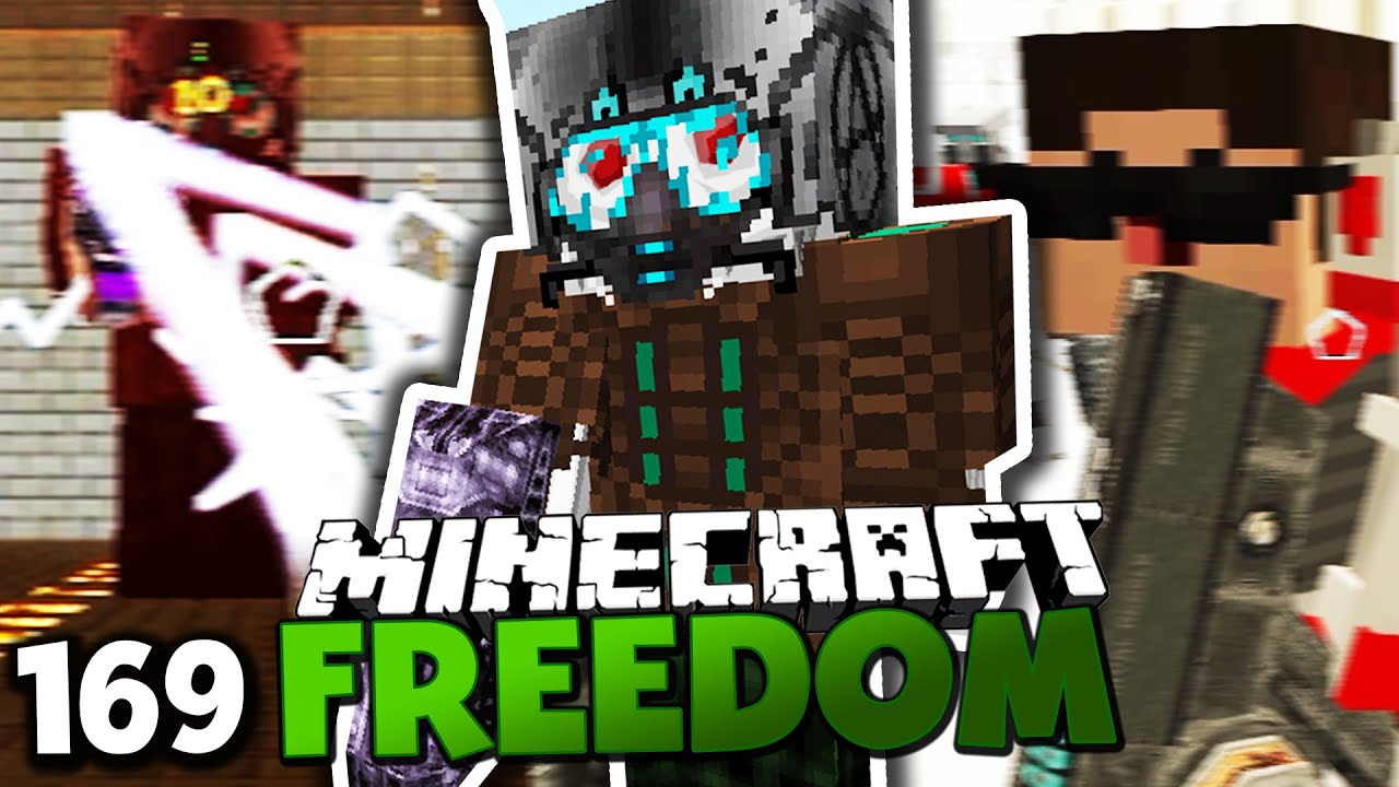 FREEDOM-SQUAD GEGEN DEN MECH-LORD! Minecraft FREEDOM #169 | Paluten ...