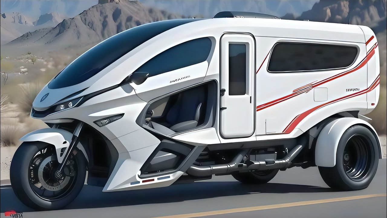 This 3-Wheel RV Camper Will Change Road Trips Forever | RV Tricycle ...