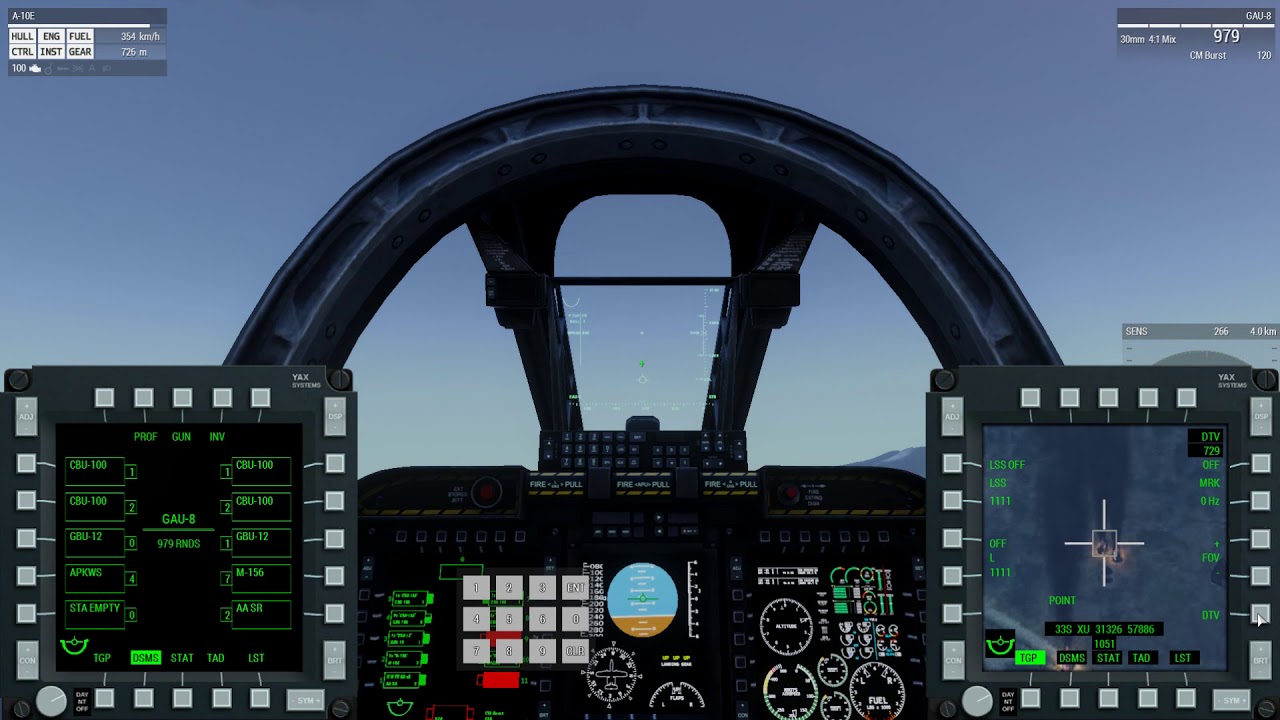 ITC Air V1.6 test (MFD overhaul, DSMS profiles, Options, Autolasing ...