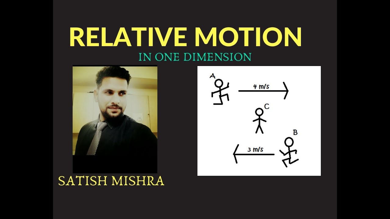 Relative motion :1D | IIT JEE Mains | NEET | Physics Preparation - YouTube