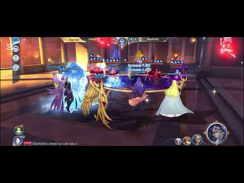 saint seiya awakening 38 lvl vs 70 lvl