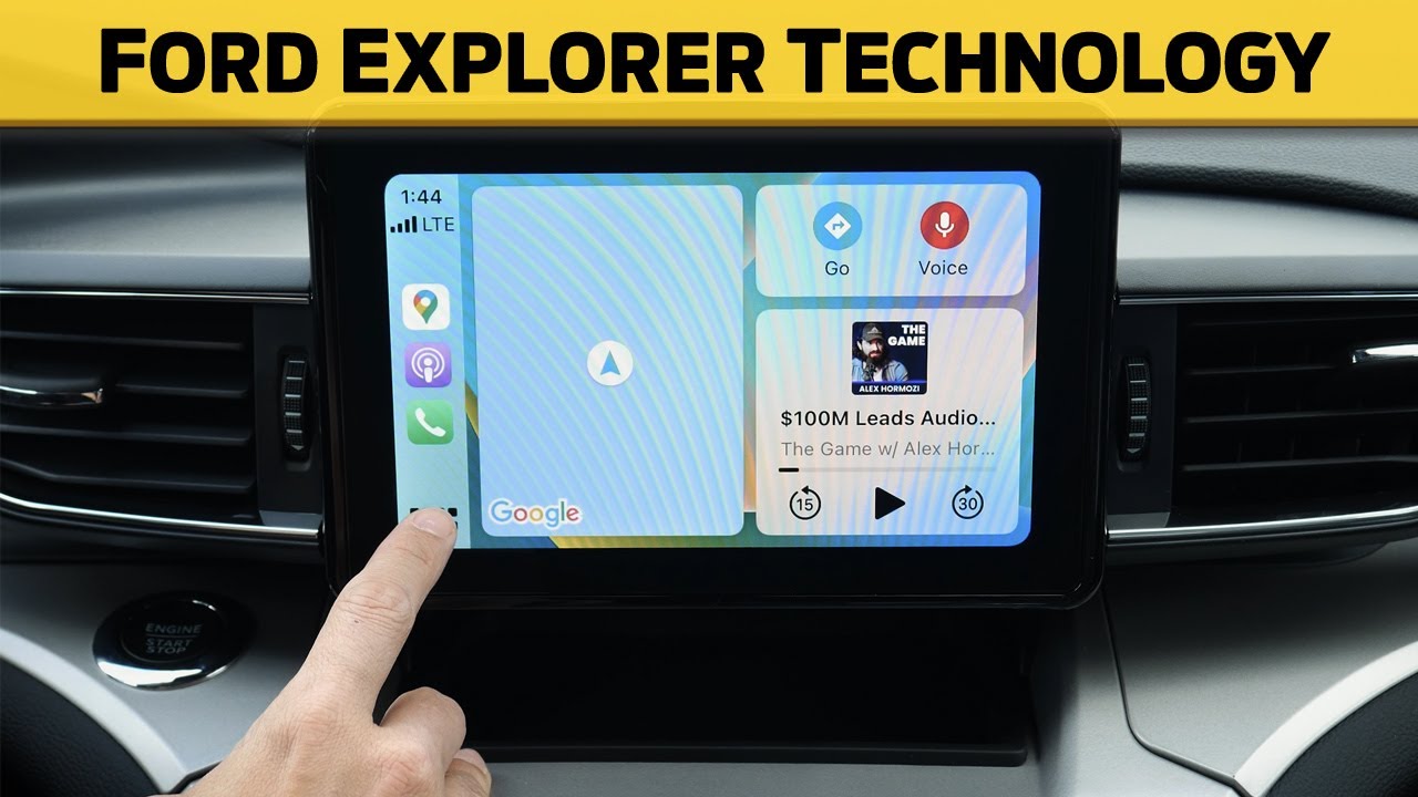 Sync 3 Infotainment in the Ford Explorer (2020 - 2024 models) - YouTube