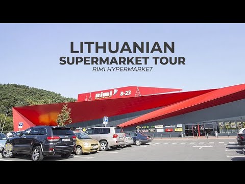 Lithuanian Supermarket Tour: Rimi Hypermarket