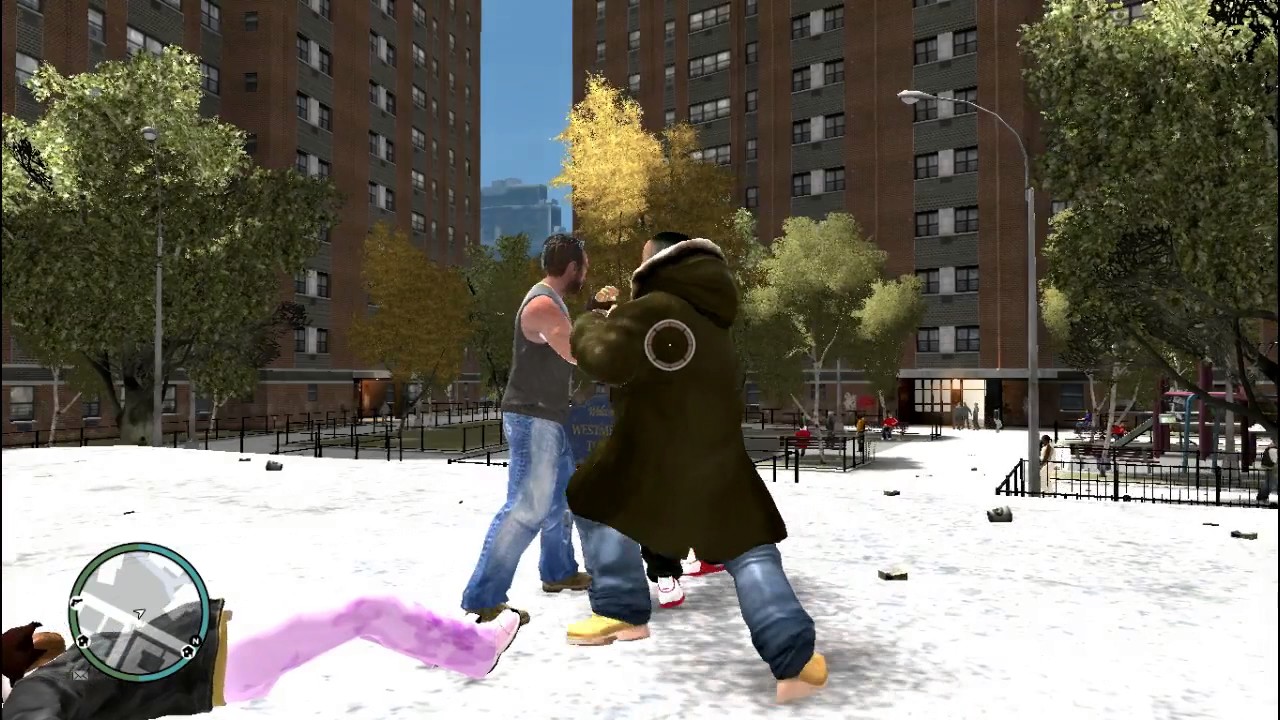 GTA 4 kungfu MOD - YouTube