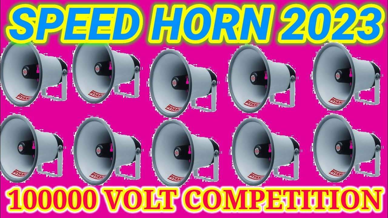 dj horn competition fast//Competition horn 2023//Dj Raju Rambhila - YouTube