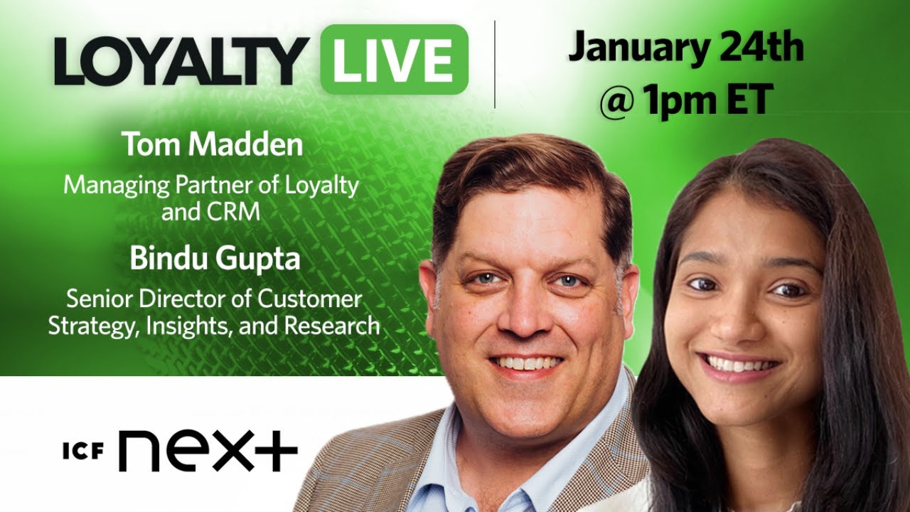 Loyalty360 Loyalty Live | Tom Madden and Bindu Gupta, ICF Next - YouTube