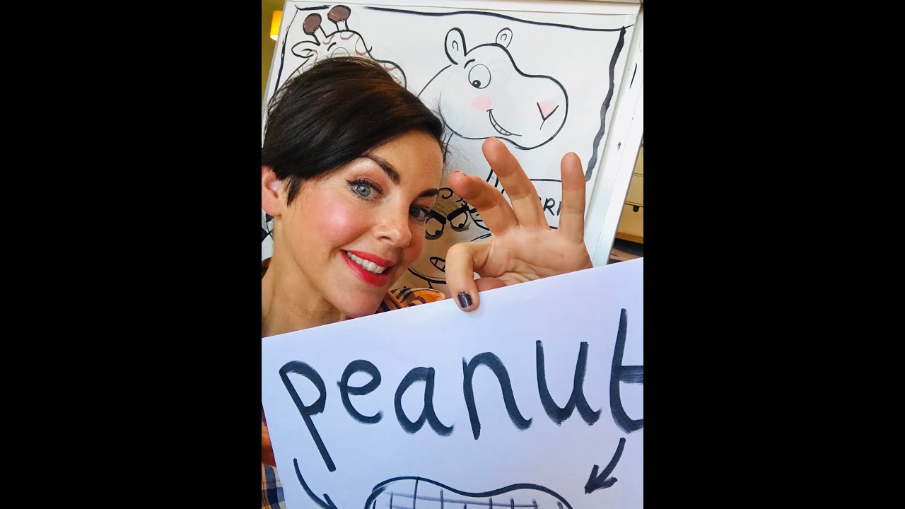 How to draw cartoons with a 'peanut' tutorial! - YouTube