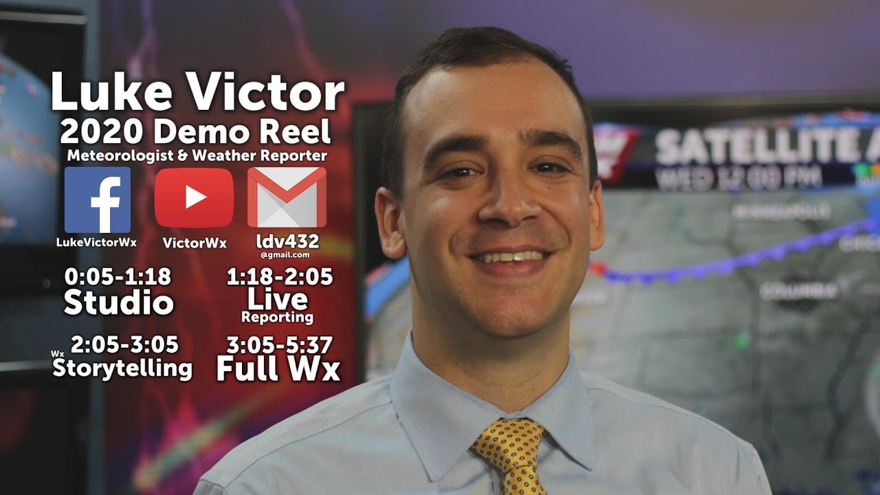Meteorologist Demo Reel 2020 - Luke Victor - YouTube