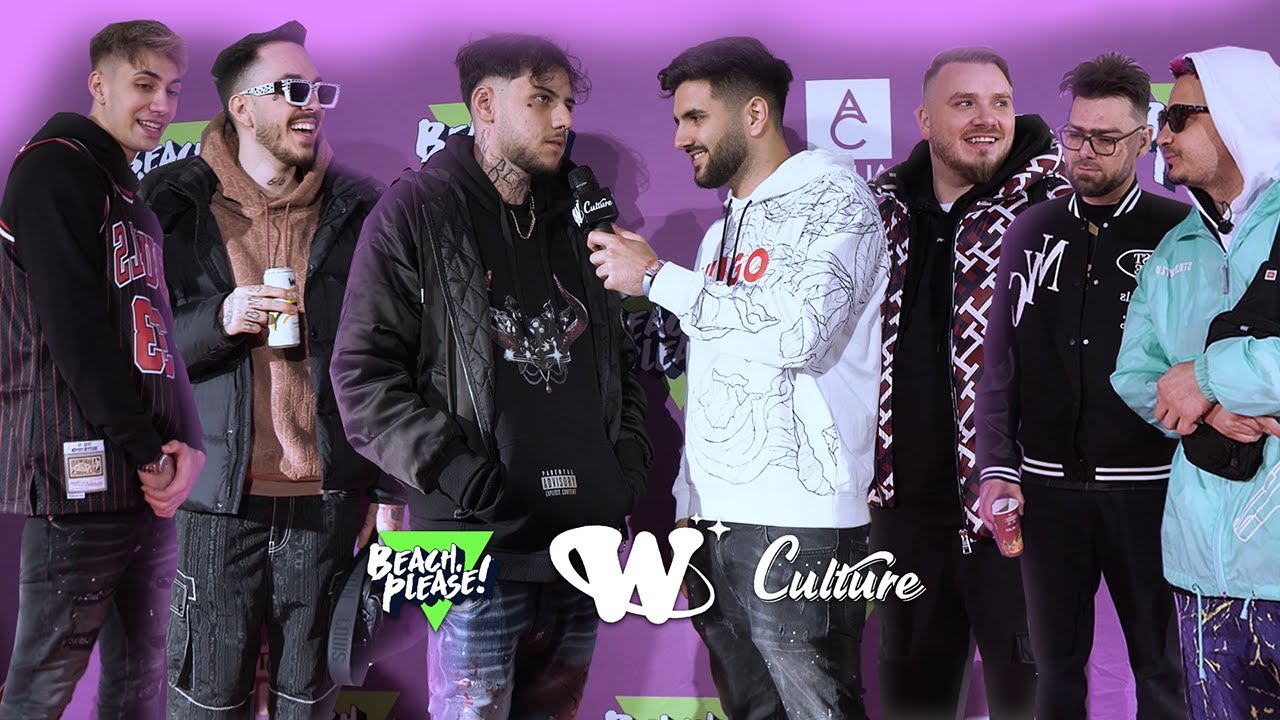INTERVIU @BEACHPLEASEfestival 2023 cu RAVA, AZTECA, M.G.L., YNY SEBI ...