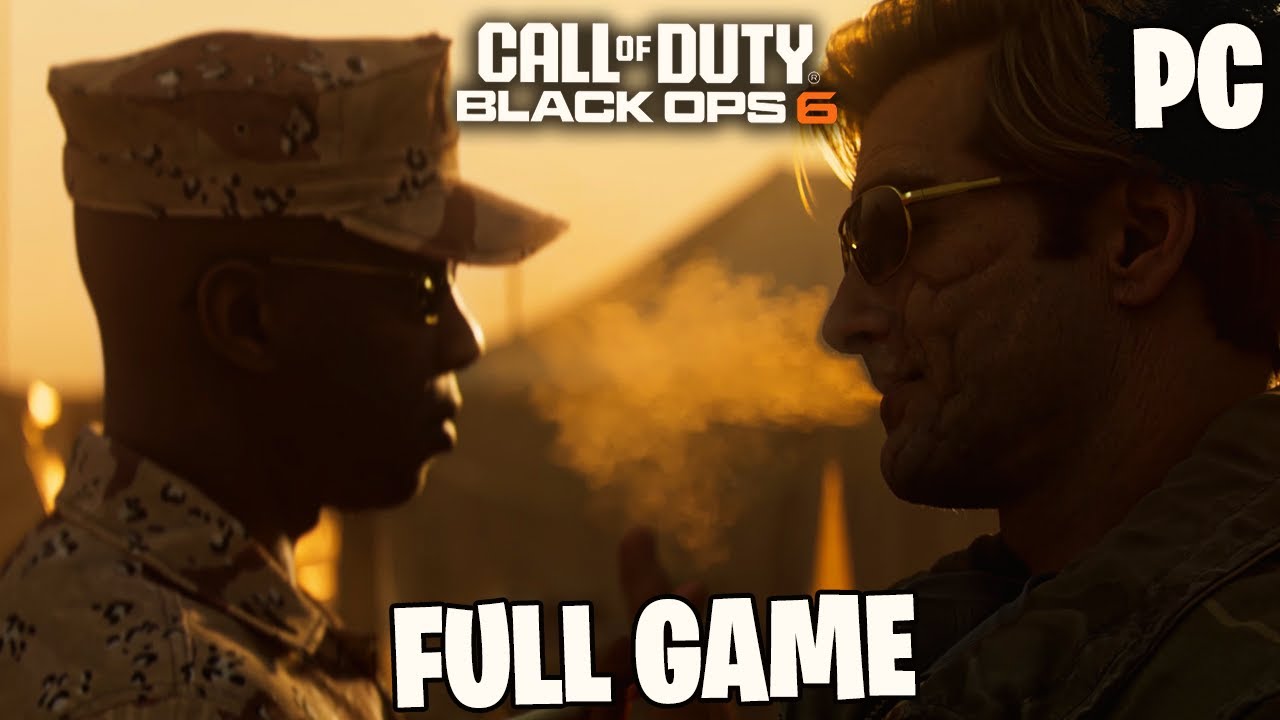 CALL OF DUTY BLACK OPS 6 Walkthrough Campaign FULL GAME (With ...