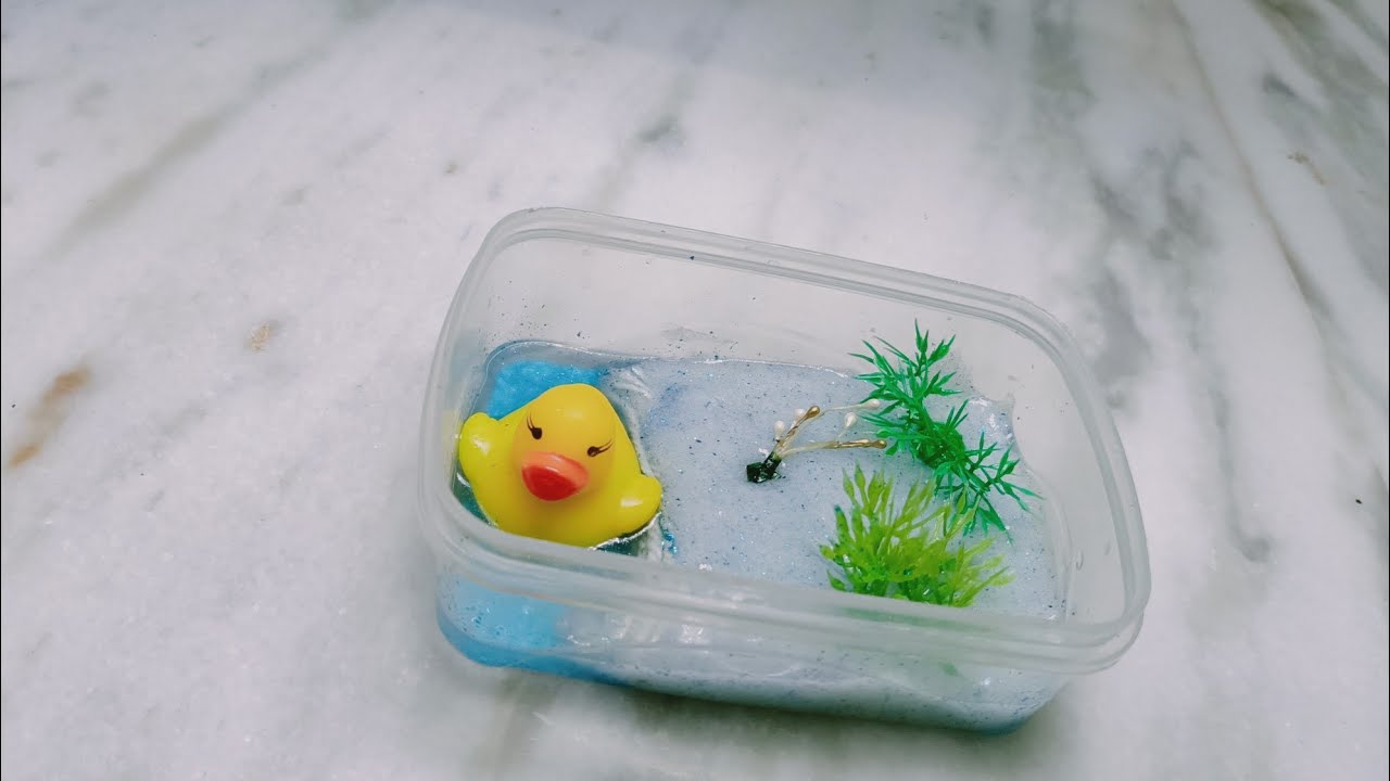 Naming our best slime!"Ducky Ducky slime!.. - YouTube