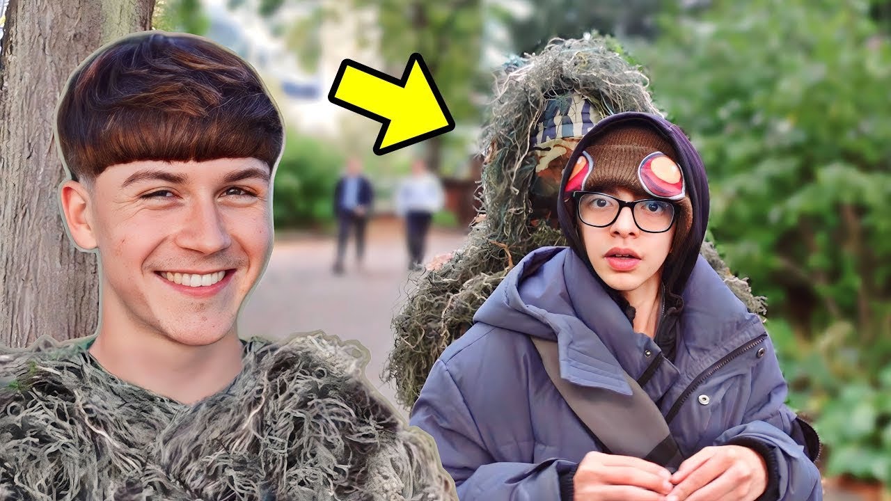Fake Bush Scare Prank! - YouTube