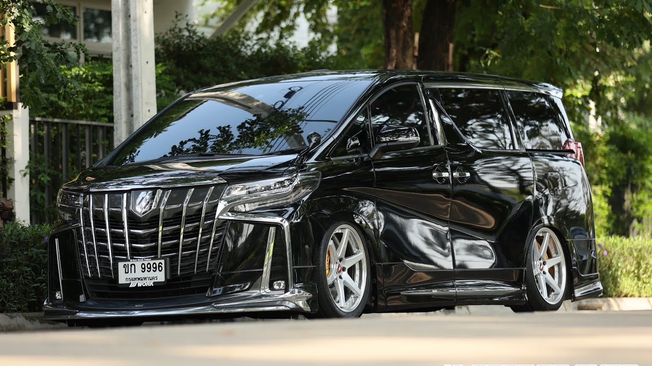 ชม Alphard จัดหนักม้วนเดียวจบครบที่ k-stance กัน ชุดถุงลม คันที่ 206 ...