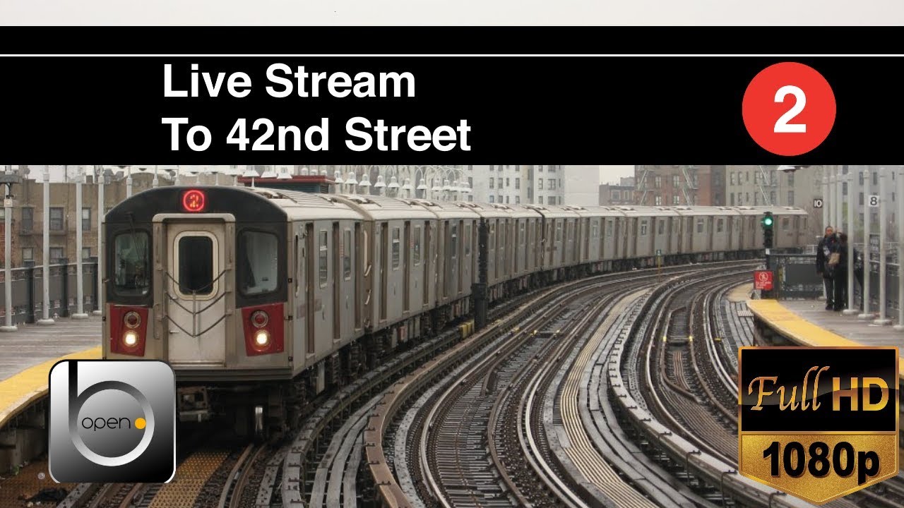 MTA New York City IRT 2 Train - OpenBVE - YouTube