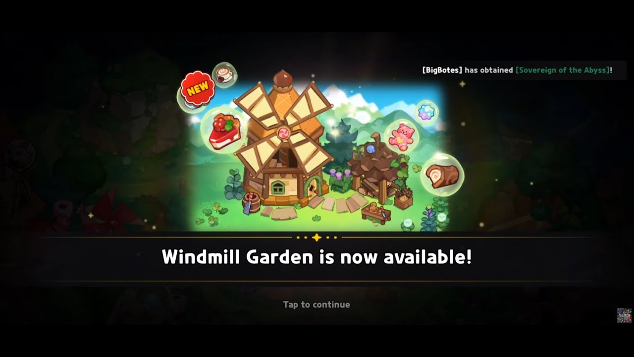 New Feature: Windmill Garden - Cookie Run Kingdom - YouTube