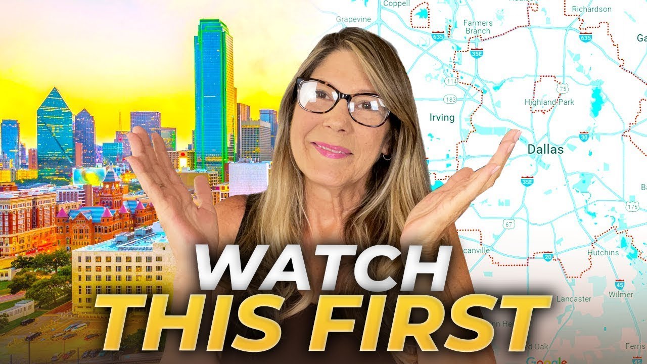 ULTIMATE Dallas Texas Map Tour | Dallas TX Area Neighborhoods EXPLAINED ...