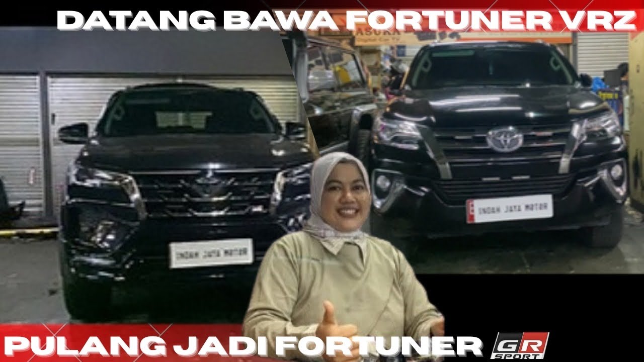 HEMAT BUGET, MODIFIKASI FORTUNER VRZ MENJADI FORTUNER GR🔥‼️ - YouTube