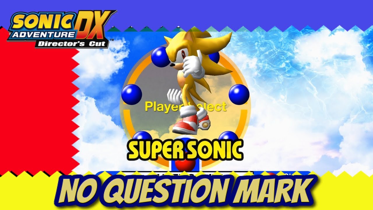 Super Sonic no question mark - YouTube
