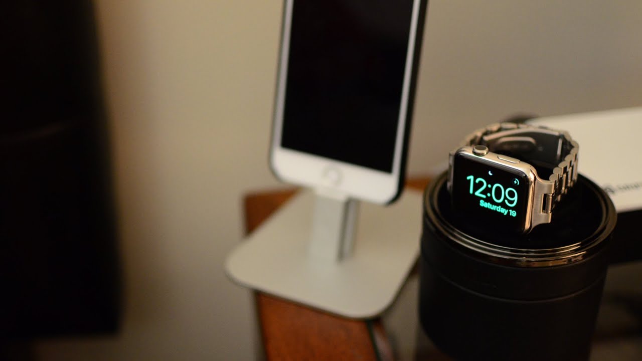 Sena Premium Leather Apple Watch Stand and Travel Case - [Review] - YouTube