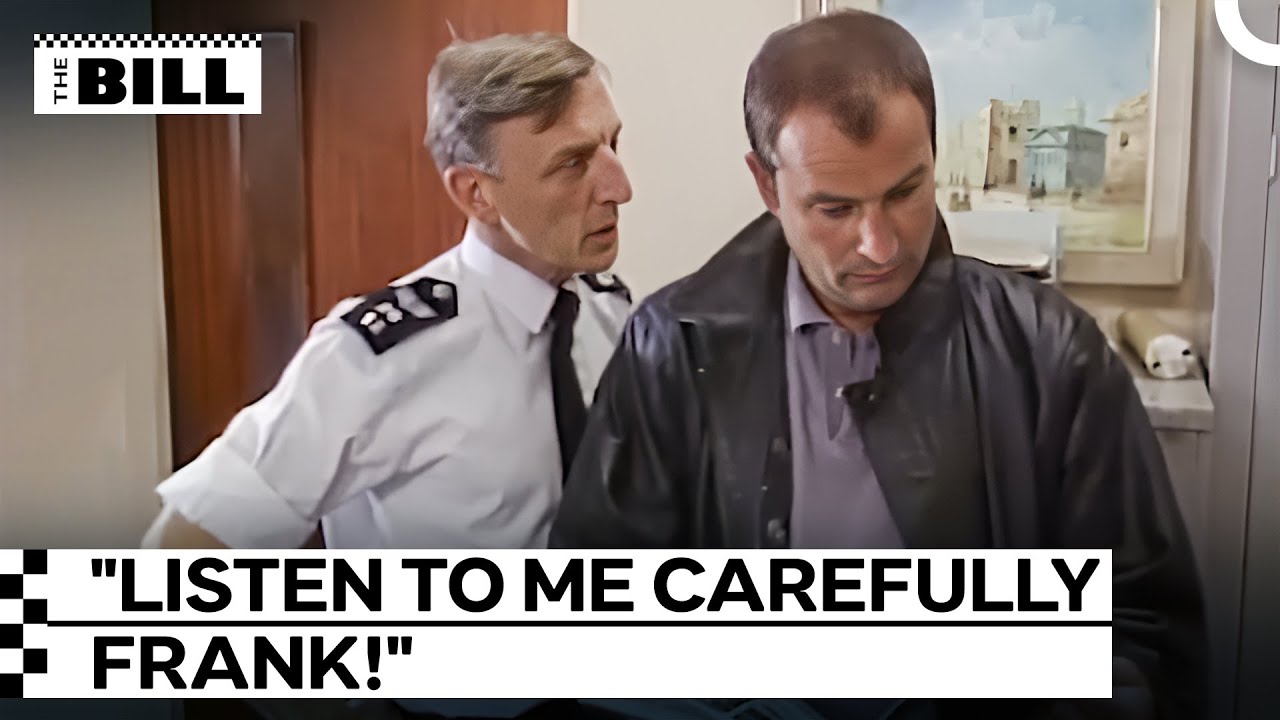 Cryer's Views on Burnside Spark Tension with Frazer | The Bill - YouTube