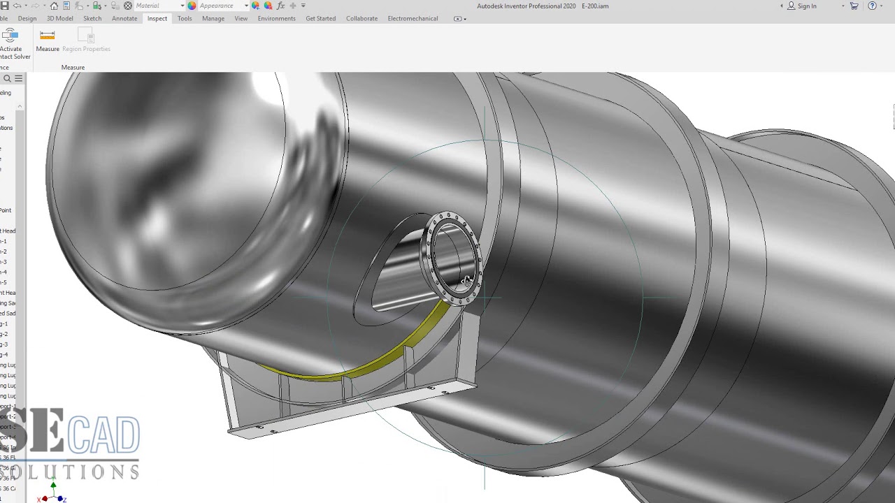 3D modeling of pressure vessel by SEG software step by step- part-2 ...