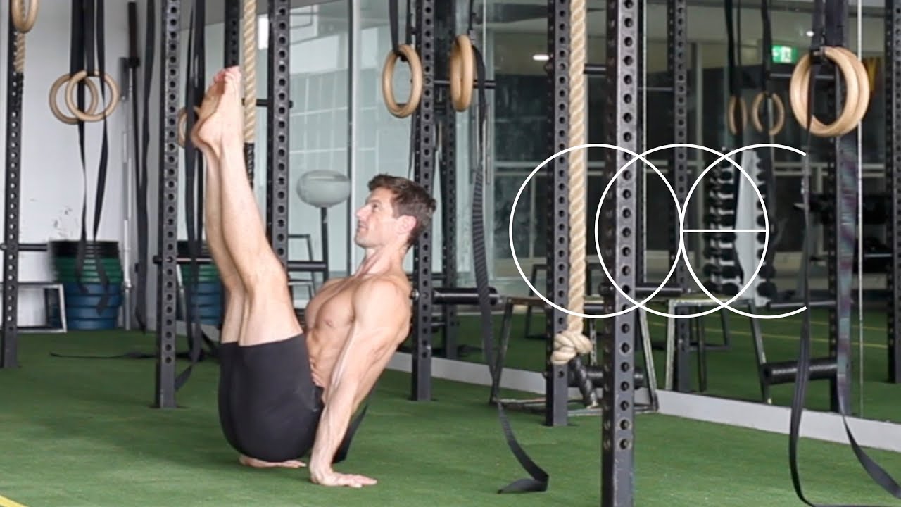 Isometric Back Lever Manna Front Split Workout - YouTube