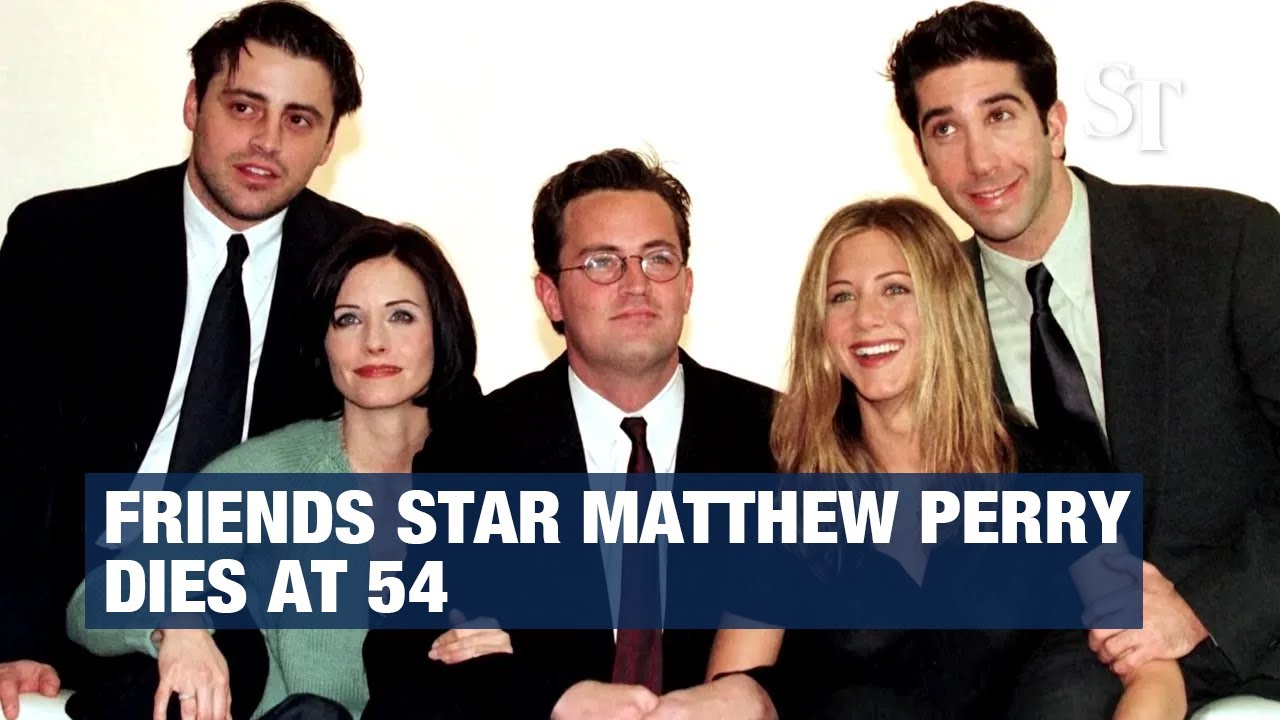 Friends star Matthew Perry dies at 54 - YouTube