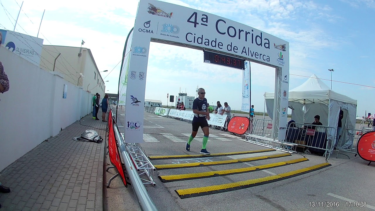 Meta da Corrida Cidade de Alverca 2018 - YouTube