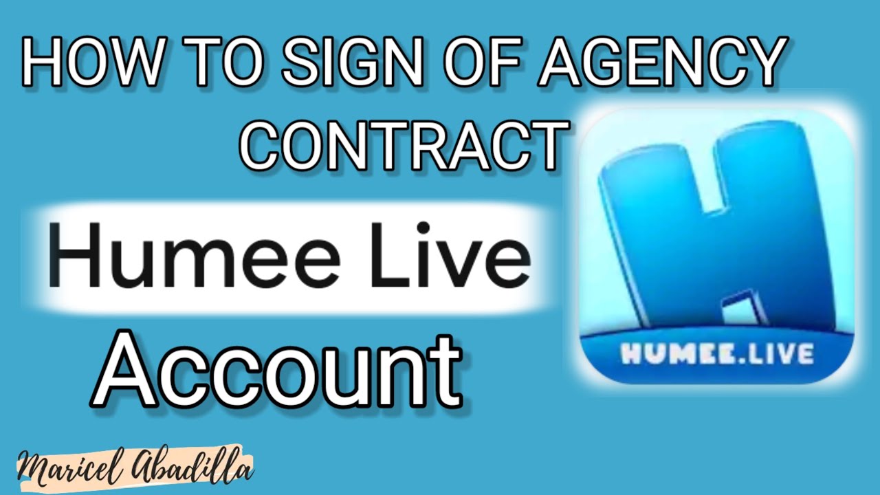 Paano mag sign of contract sa Humee Agency Manager | Maricel Abadilla ...