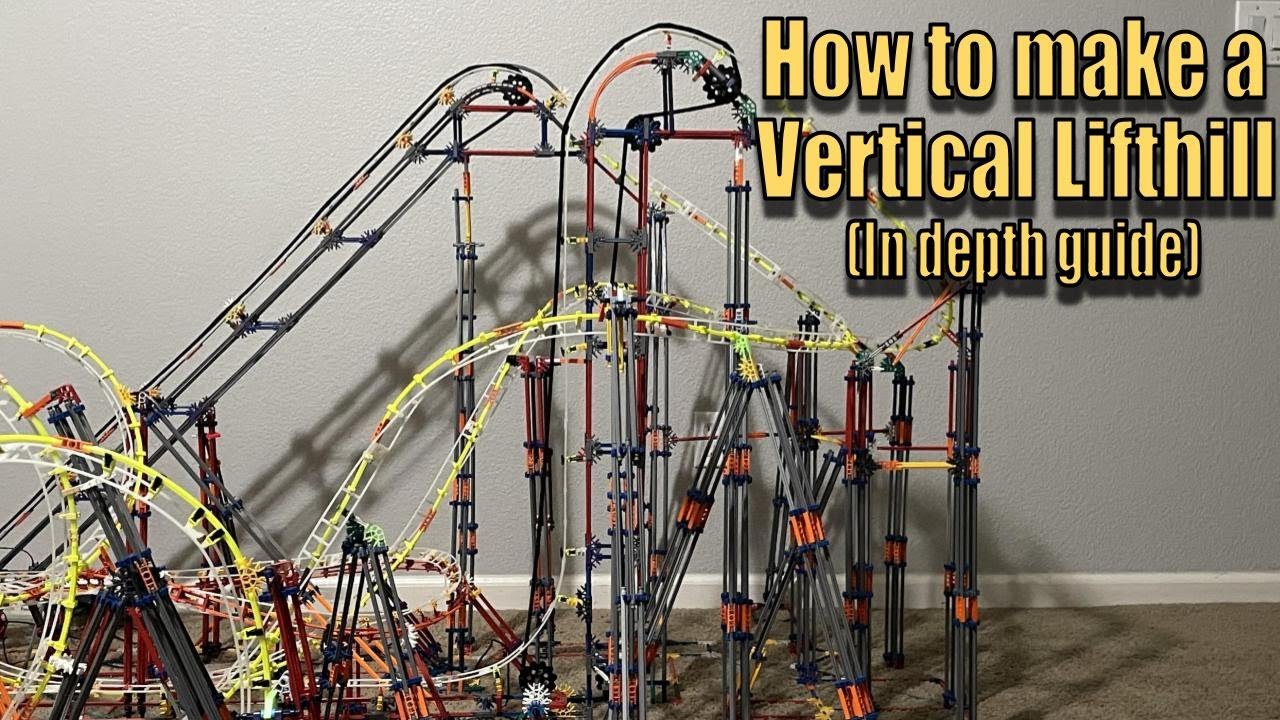 How to make a Vertical lifthill (In depth guide) - YouTube