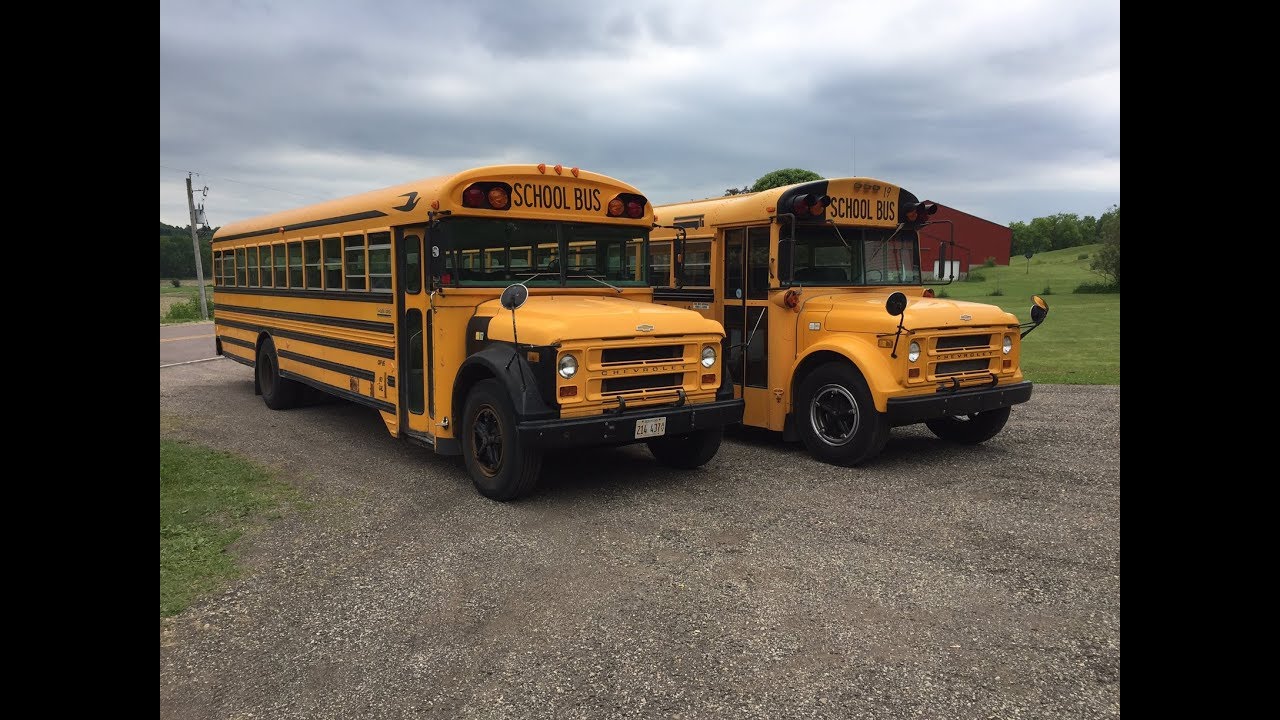Picking Up the 1982 Chevy Blue Bird Trip to St Cloud, Mn - YouTube