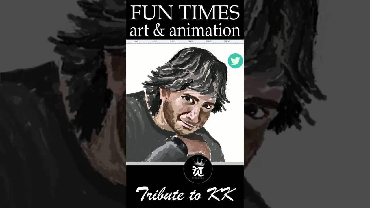 A Small Tribute to KK | KK Sketch | KK Drawing Step by Step| How to ...