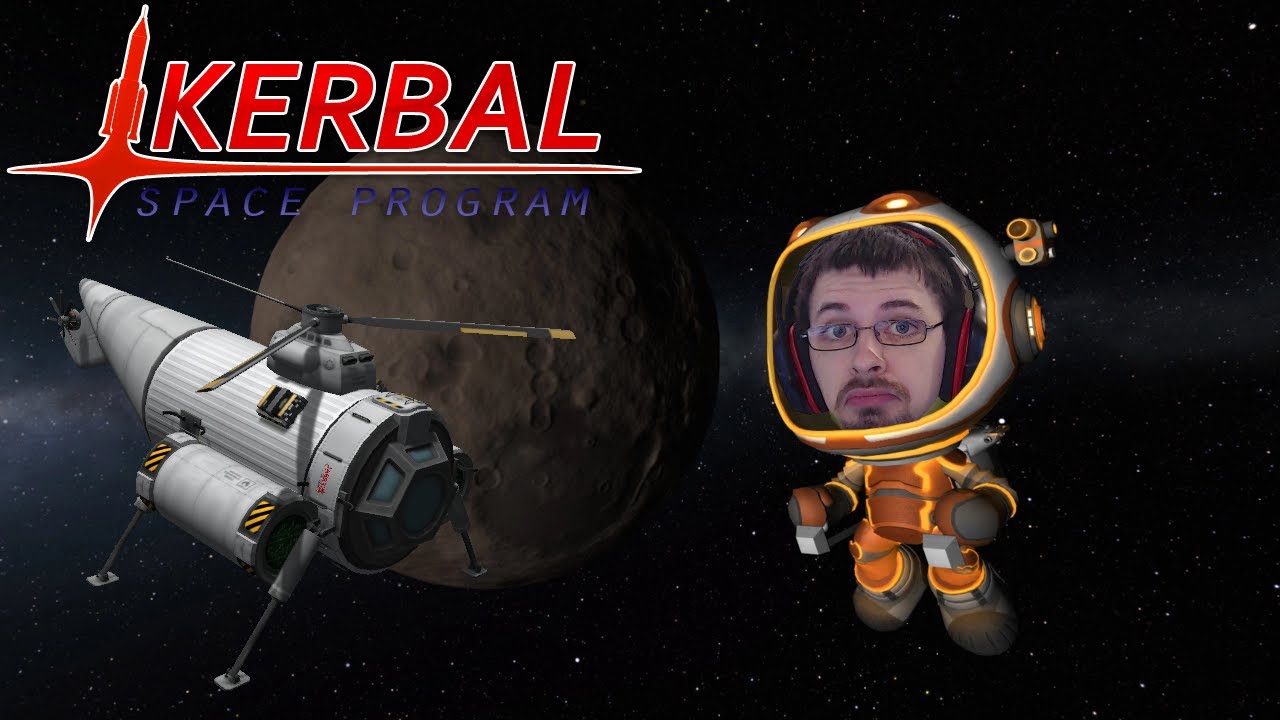 Building a Stock Helicopter in Kerbal Space Program: Breaking Ground! - YouTube