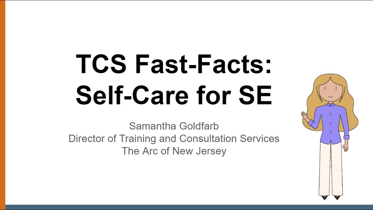 TCS Fast-Facts: Self-Care for SE - YouTube