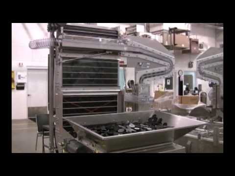 Dillin Slat Sorter - High Speed Lid Orientor - YouTube
