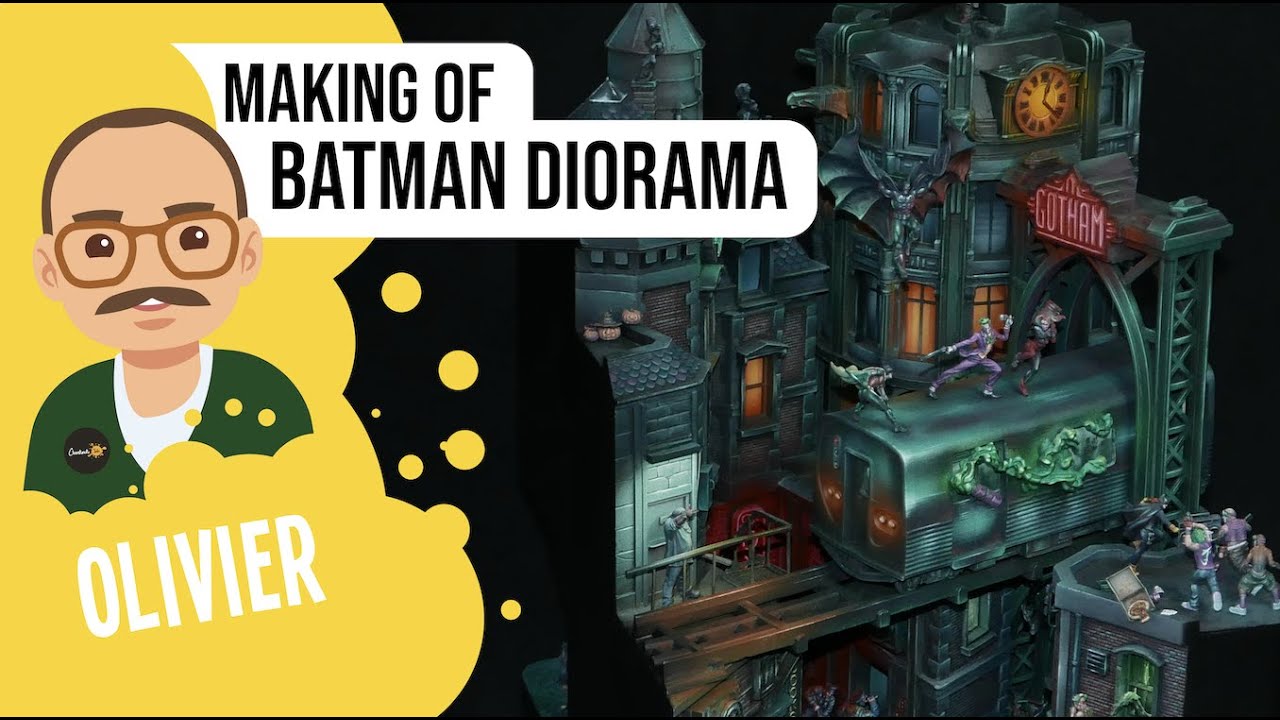 Batman Diorama - English Making Of - YouTube