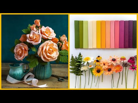 DIY Flower Hacks / DIY Home Decor - YouTube