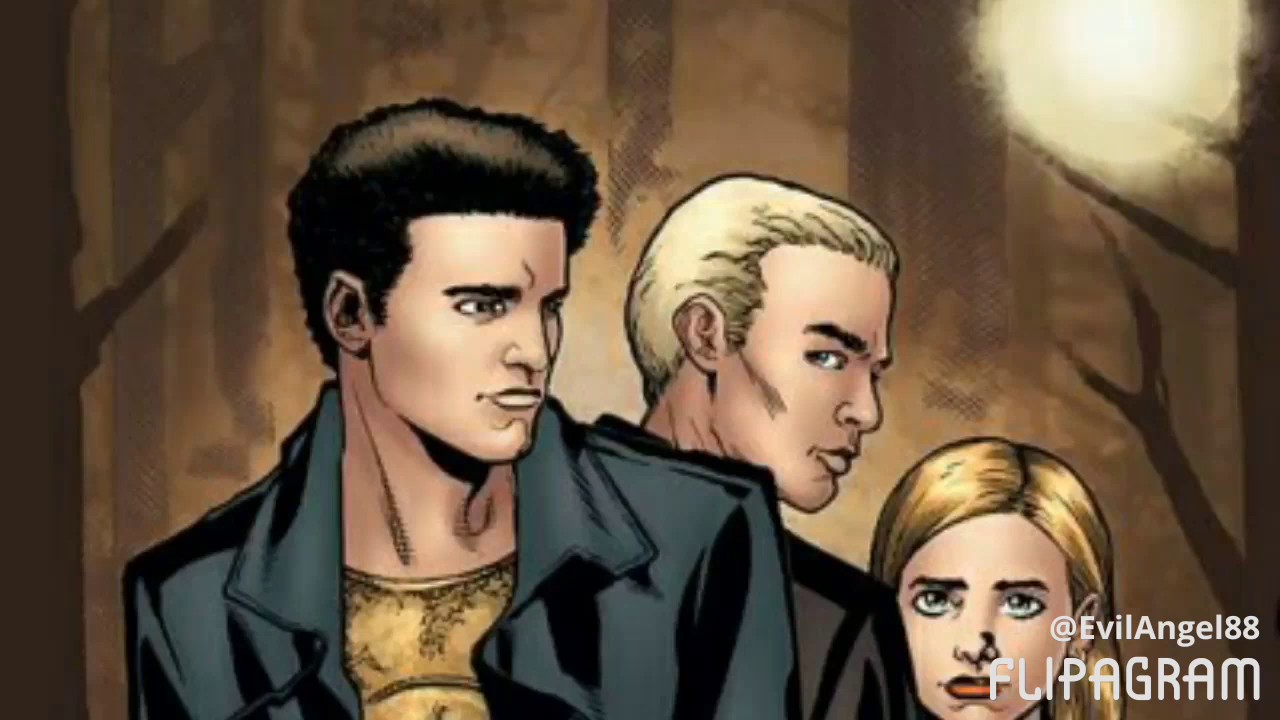 Angel x Buffy x Spike (Love Triangle) - Mon Ange - YouTube