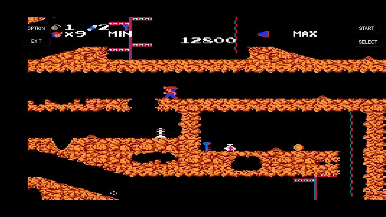 Bermain Spelunker NES Nintendo Entertainment System - YouTube