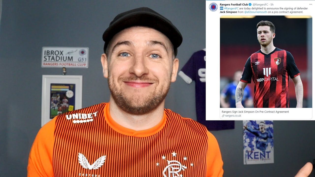 RANGERS SIGN JACK SIMPSON! PLAYER PROFILE & TRANSFER BREAKDOWN! - YouTube