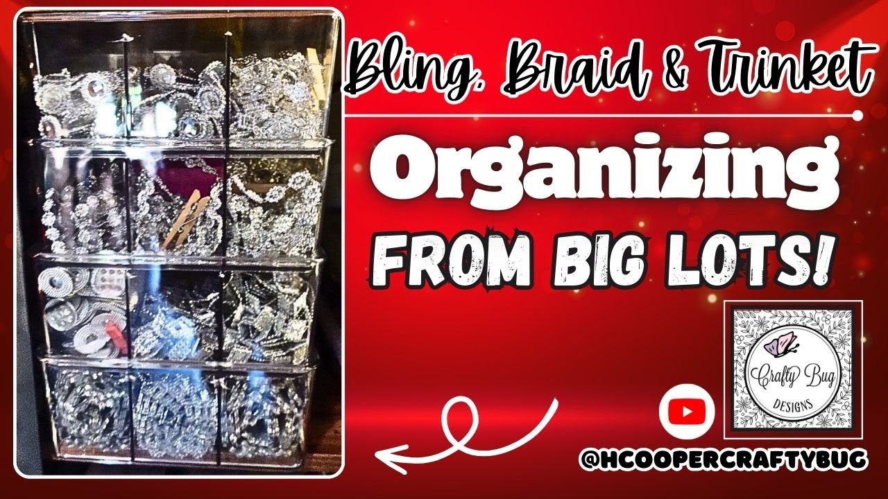 ORGANIZING bling, trinkets & braids | BIG LOTS Haul #homecomingmums # ...