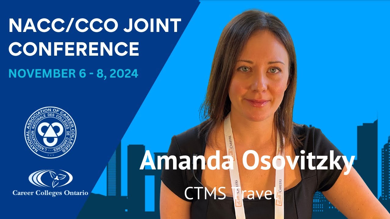 Amanda Osovitzky | CTMS Travel - NACC & CCO Conference - YouTube