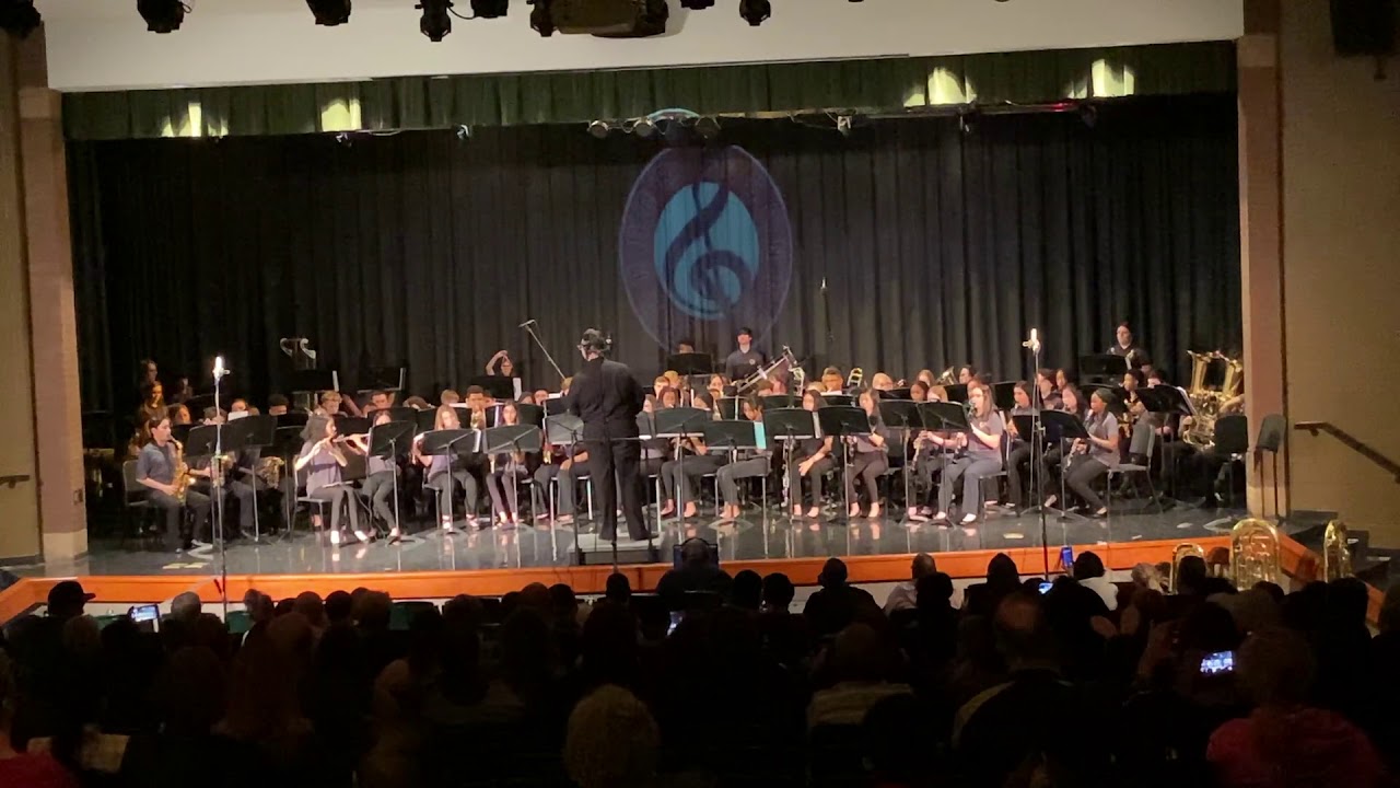 Rough-Riders Barber Middle School Wind Symphony March 10, 2020 - YouTube