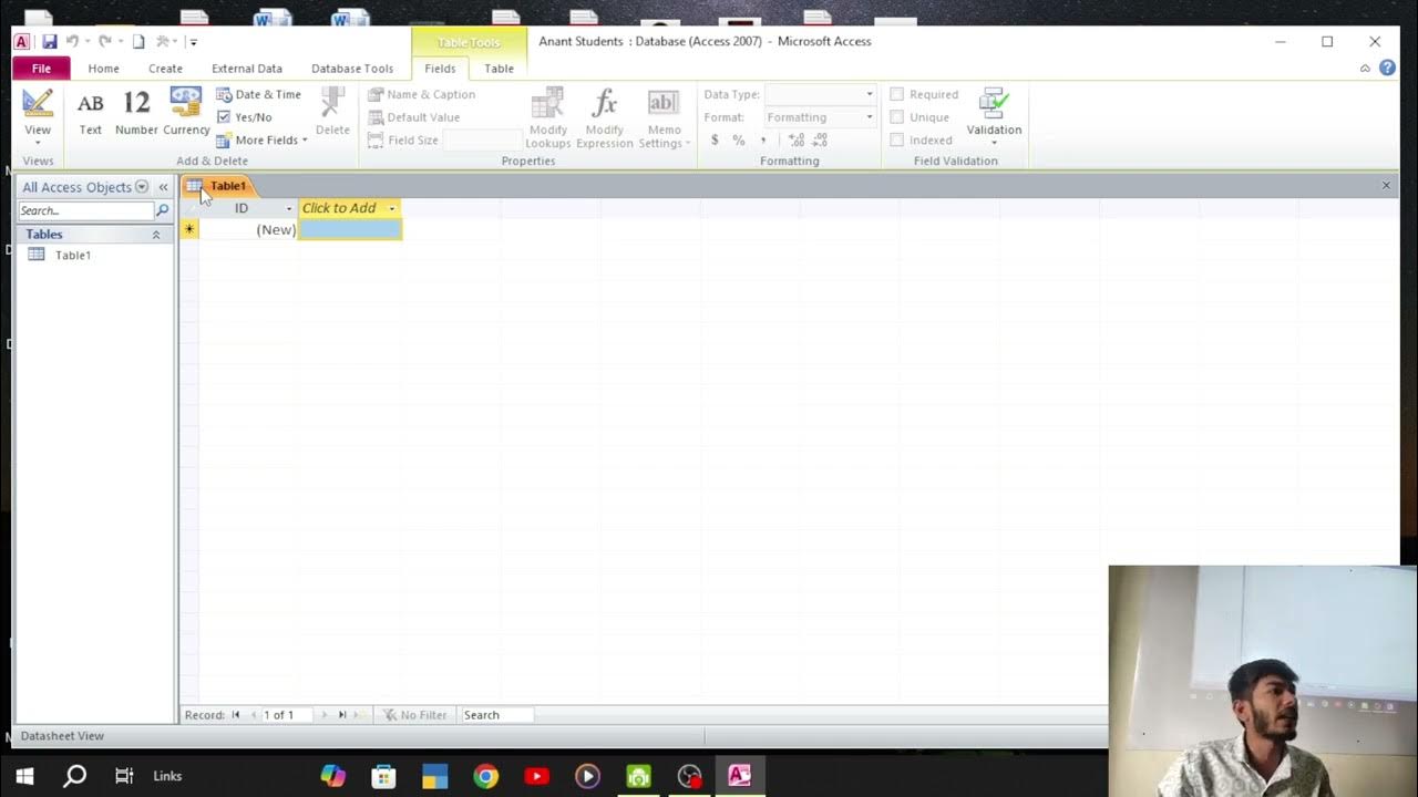 DCA/PGDCA Full Course Class-31 / Introduction Of MS Access By Mohit Dogne - YouTube